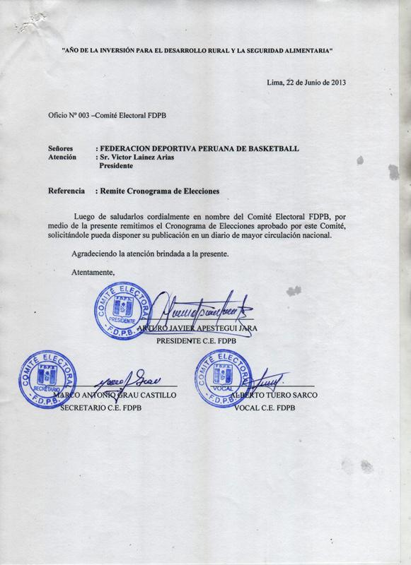 Federación Deportiva Peruana de Basketball